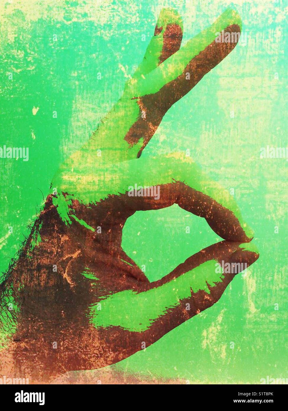 Everything is A-okay, good to go, perfecto, O.K. OK sign Stock Photo ...