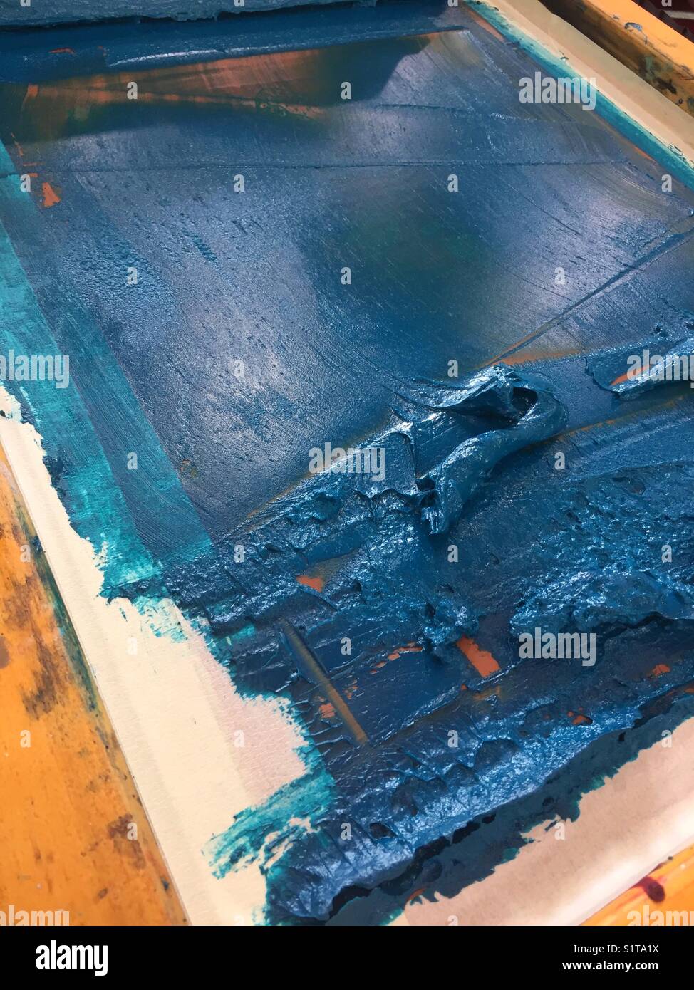 Silk screen printing hi-res stock photography and images - Alamy