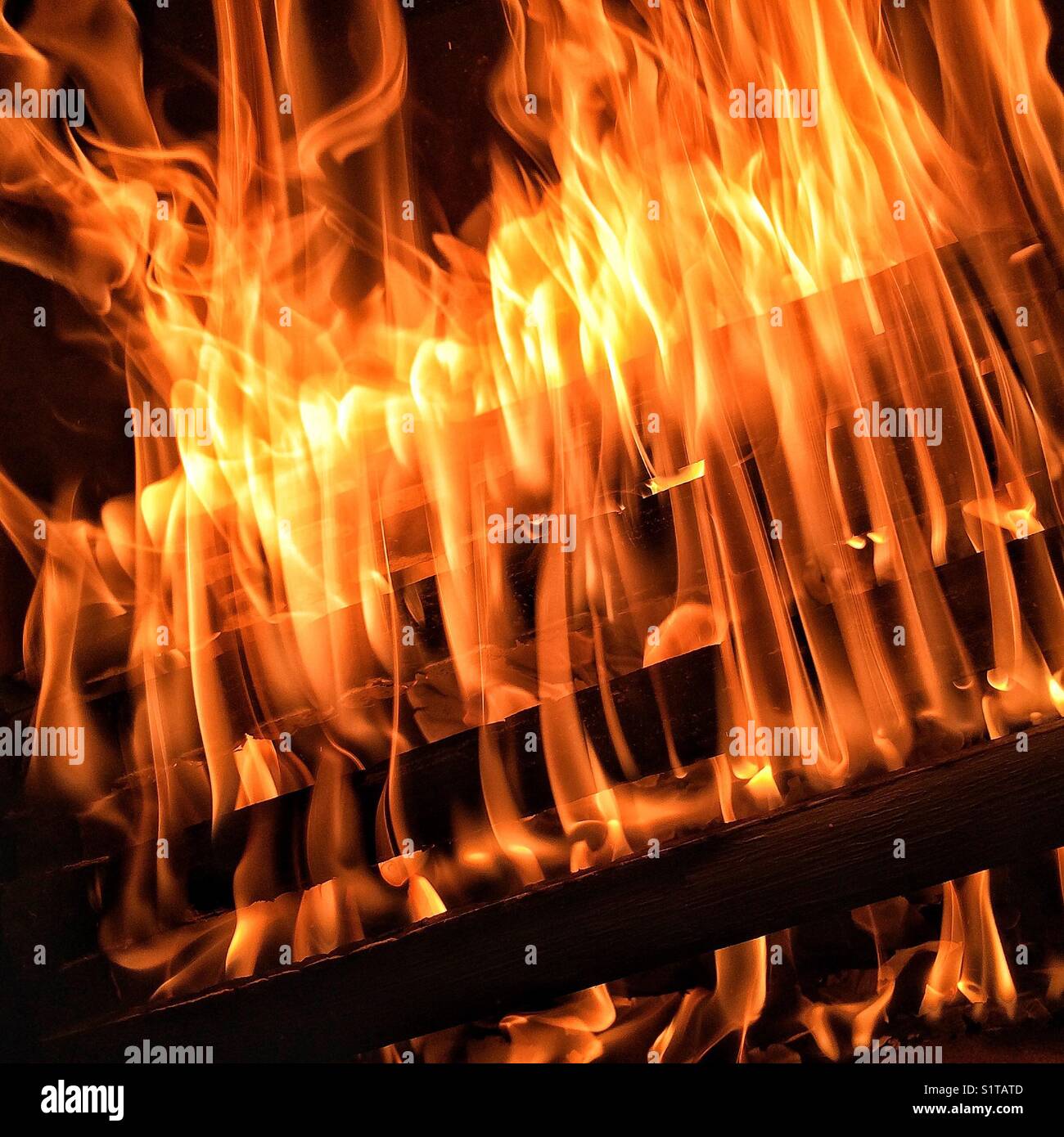 Burning orange hi-res stock photography and images - Alamy