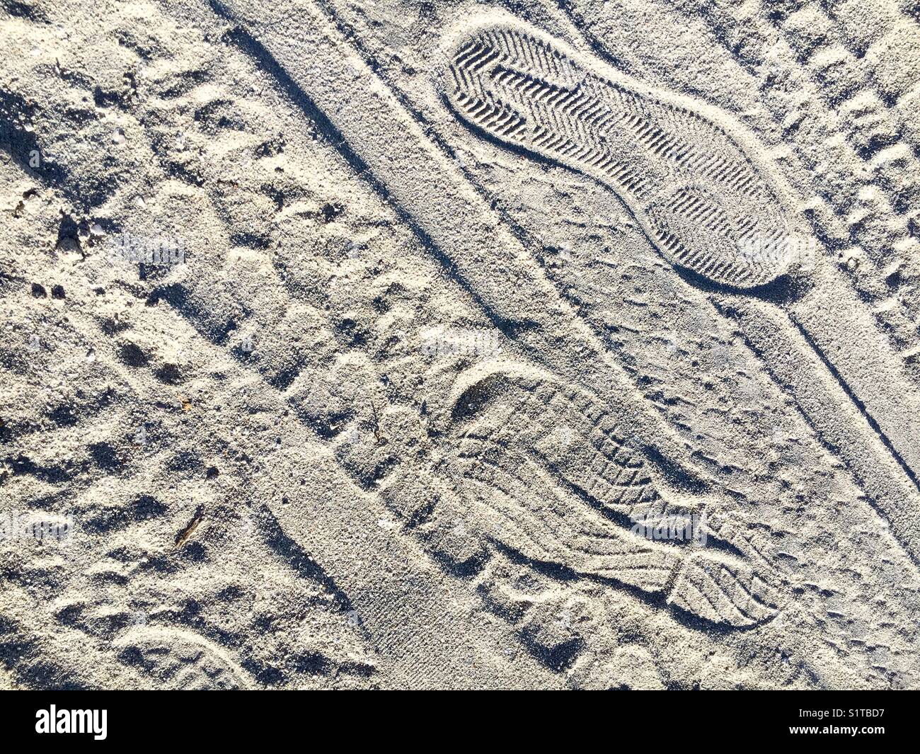 Running Shoe Footprints High Resolution Stock Photography and Images ...