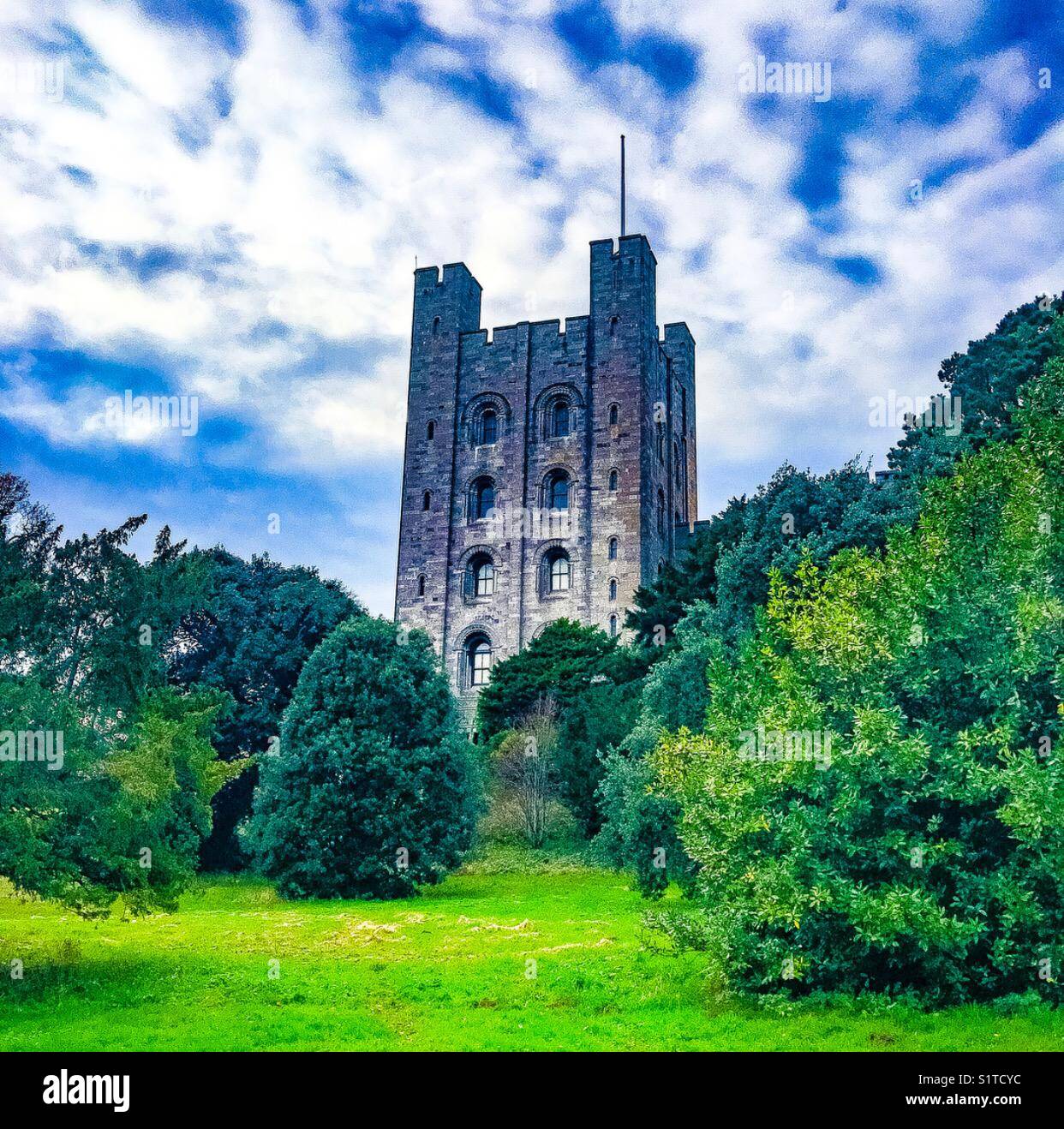 Penrhyn Castle, North Wales Stock Photo - Alamy