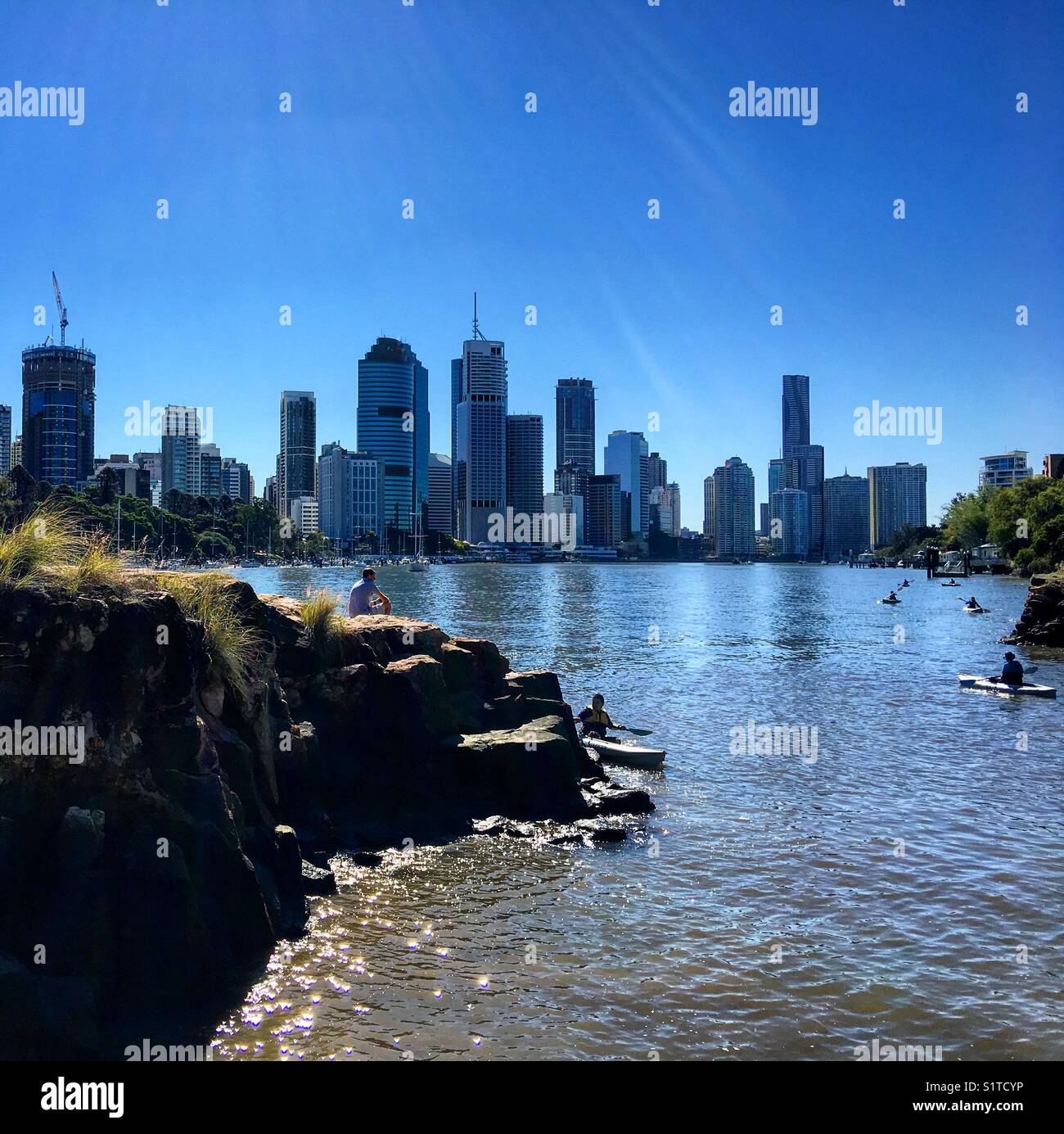 Brisbane people city hi-res stock photography and images - Alamy