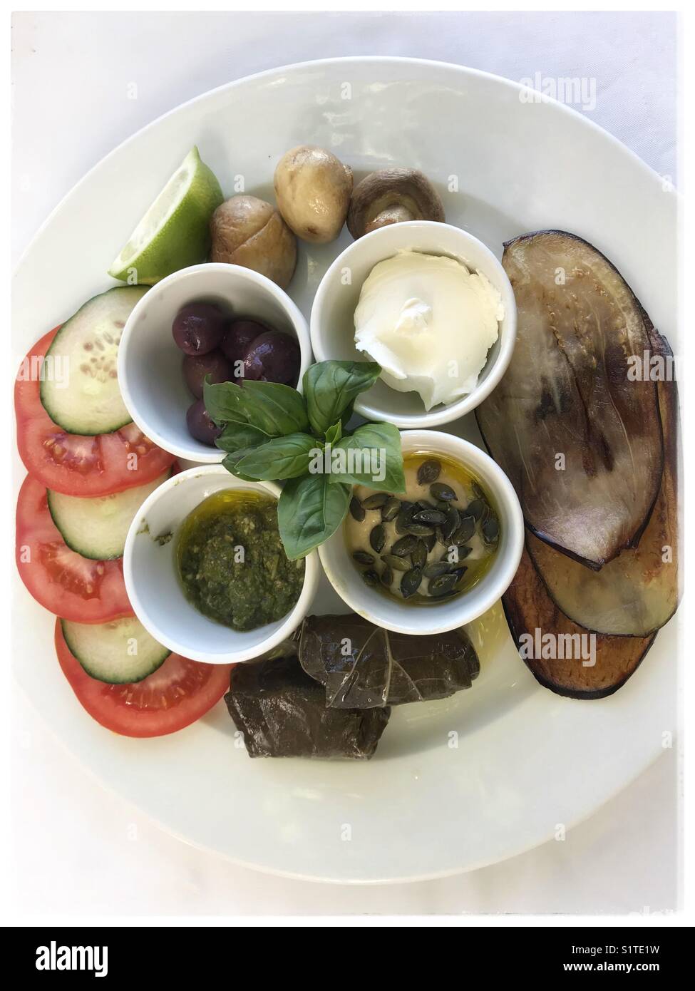 Mediterranean breakfast at Avontuur Estate Restaurant in Somerset West ...