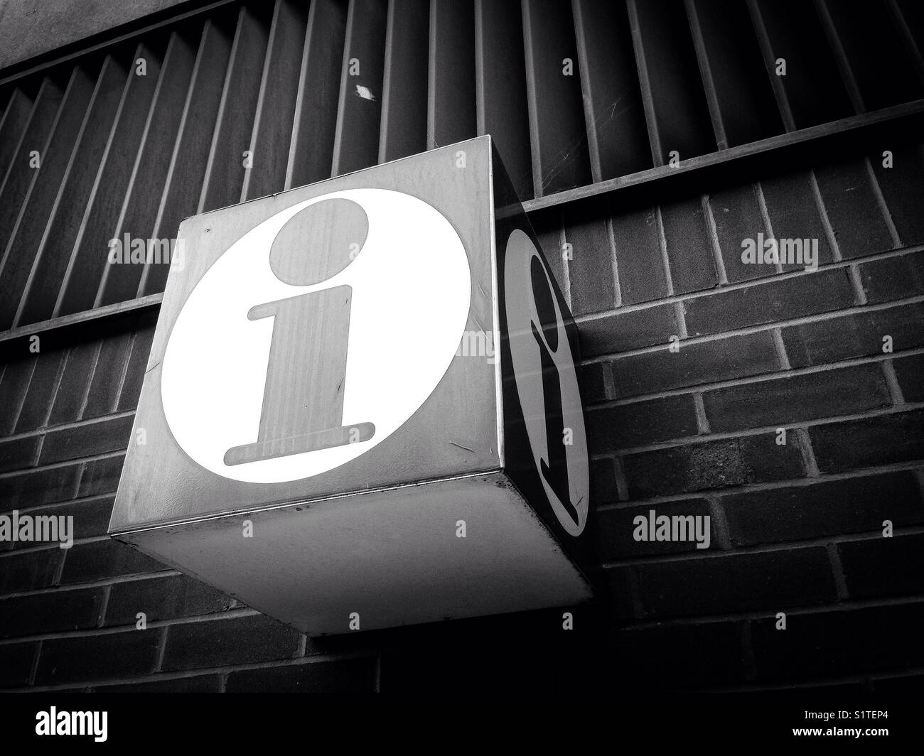 Station information point hi-res stock photography and images - Alamy