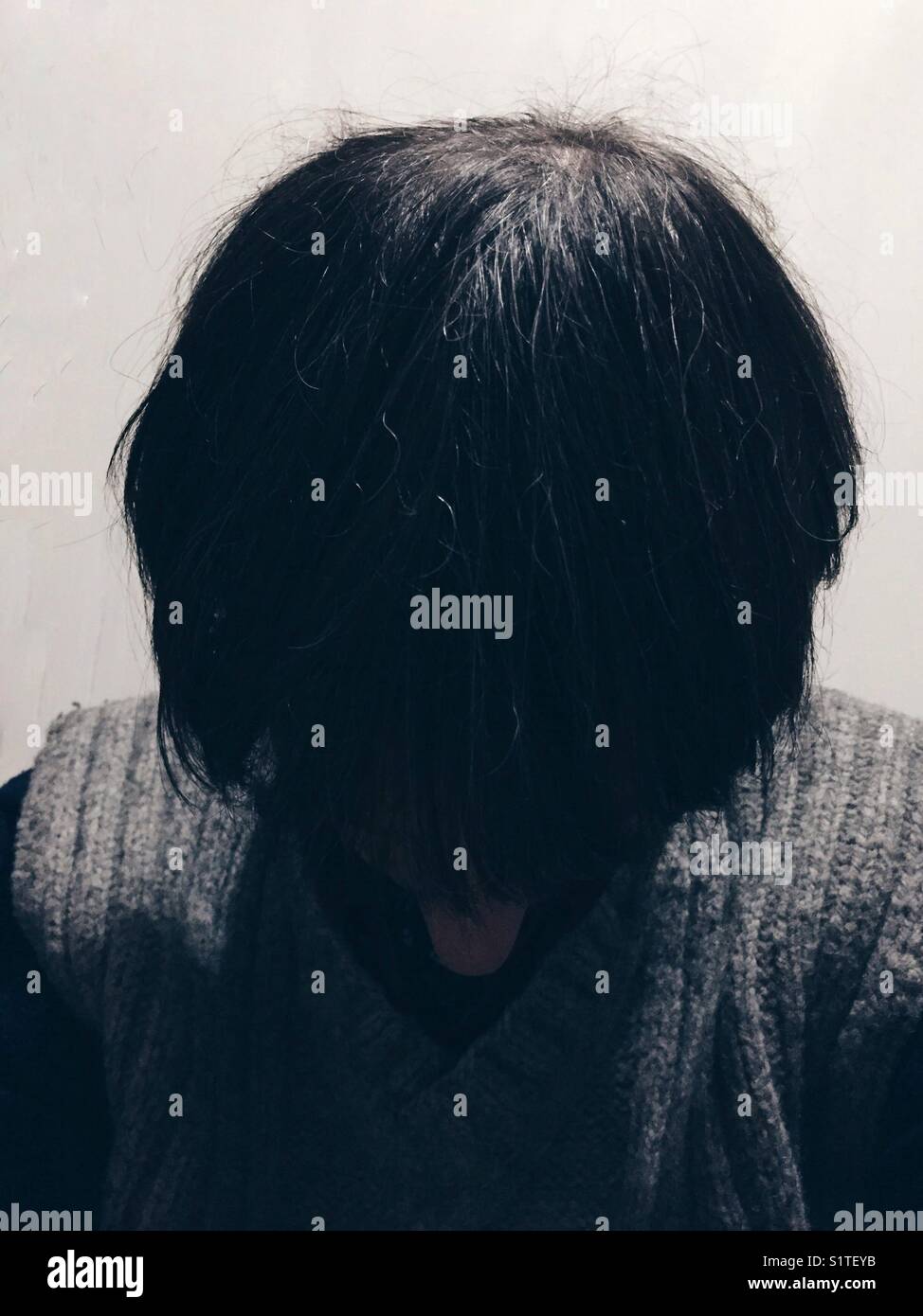 Long head human hi-res stock photography and images - Alamy