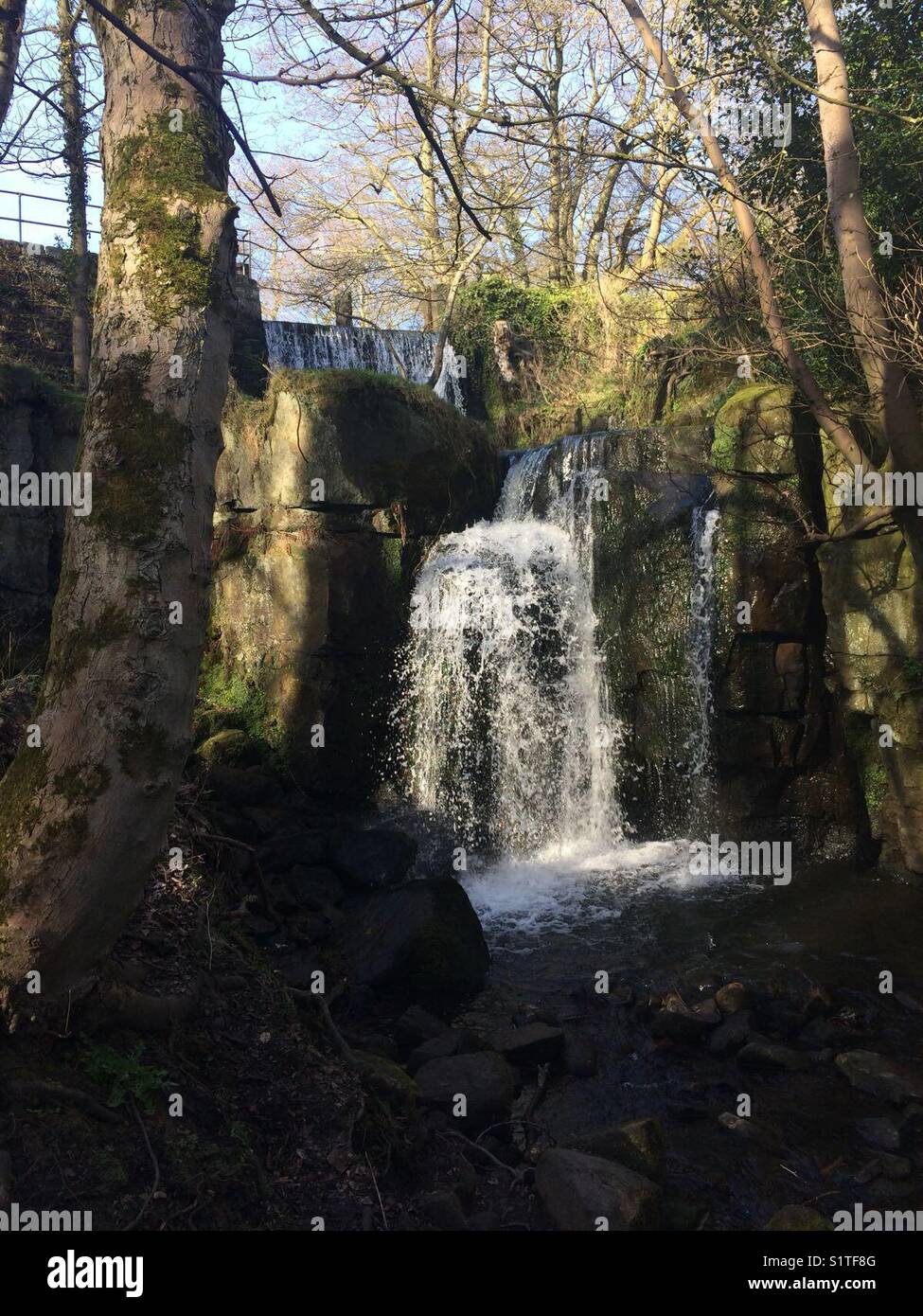 Matlock waterfall hi-res stock photography and images - Alamy