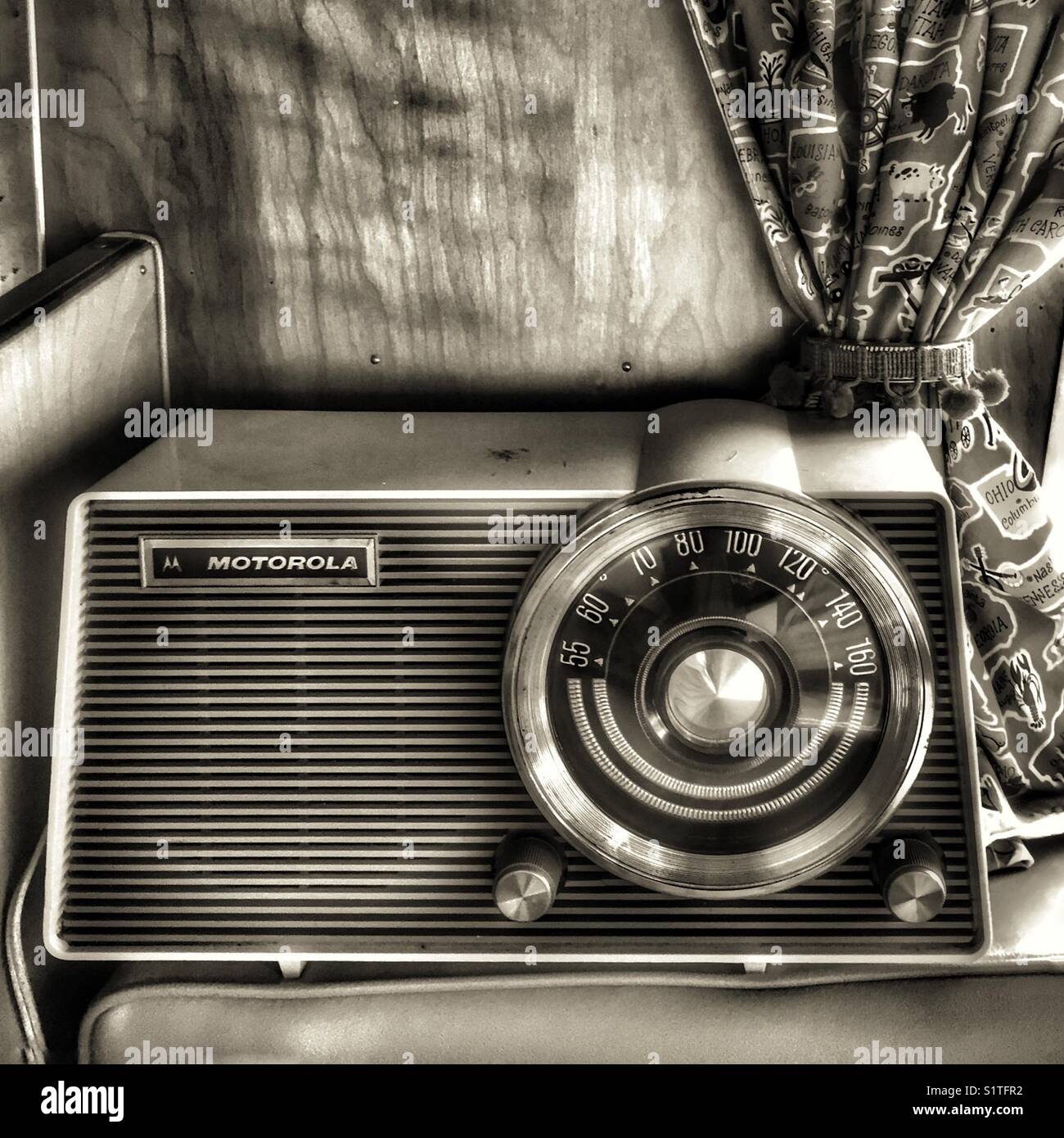 Vintage Motorola radio Stock Photo - Alamy