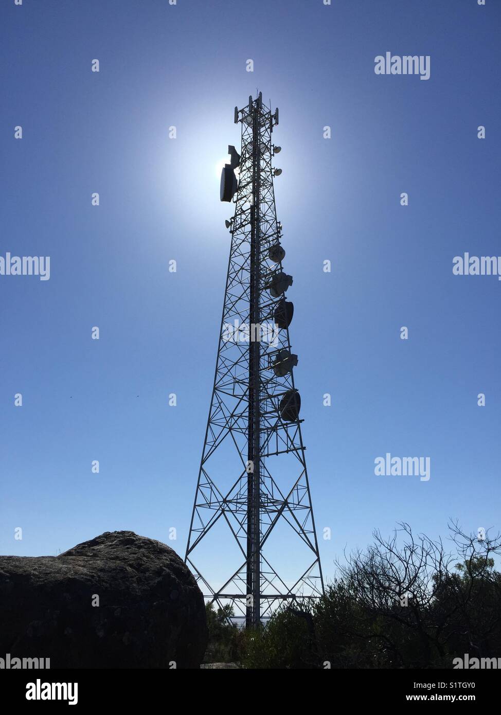 Halo tower hi-res stock photography and images - Alamy