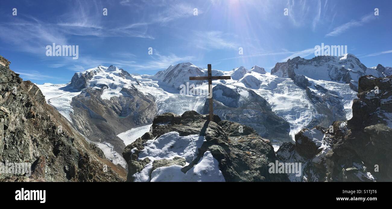 The cross overlooking hi-res stock photography and images - Alamy