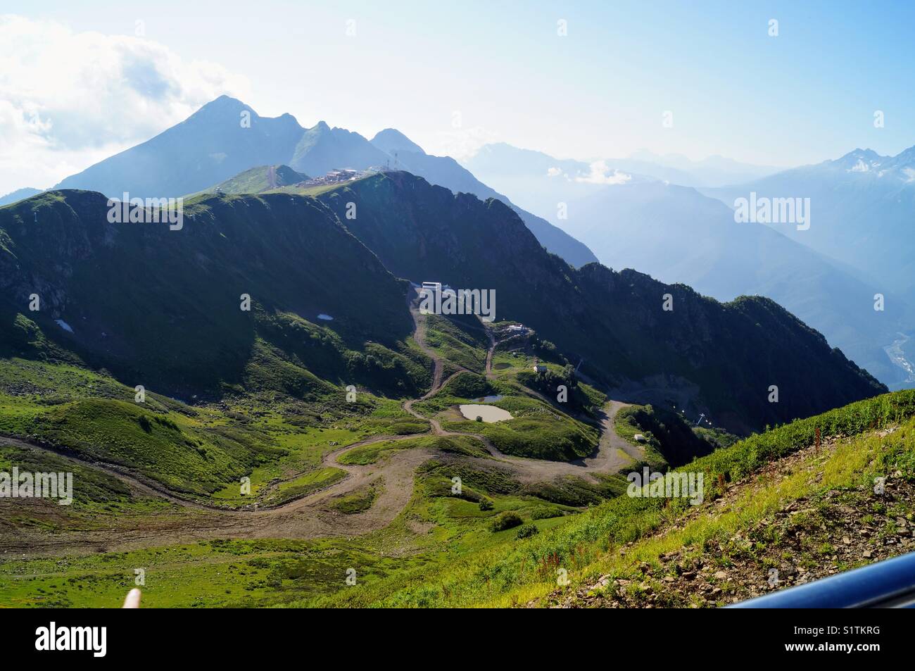 small mountain lake Stock Photo - Alamy