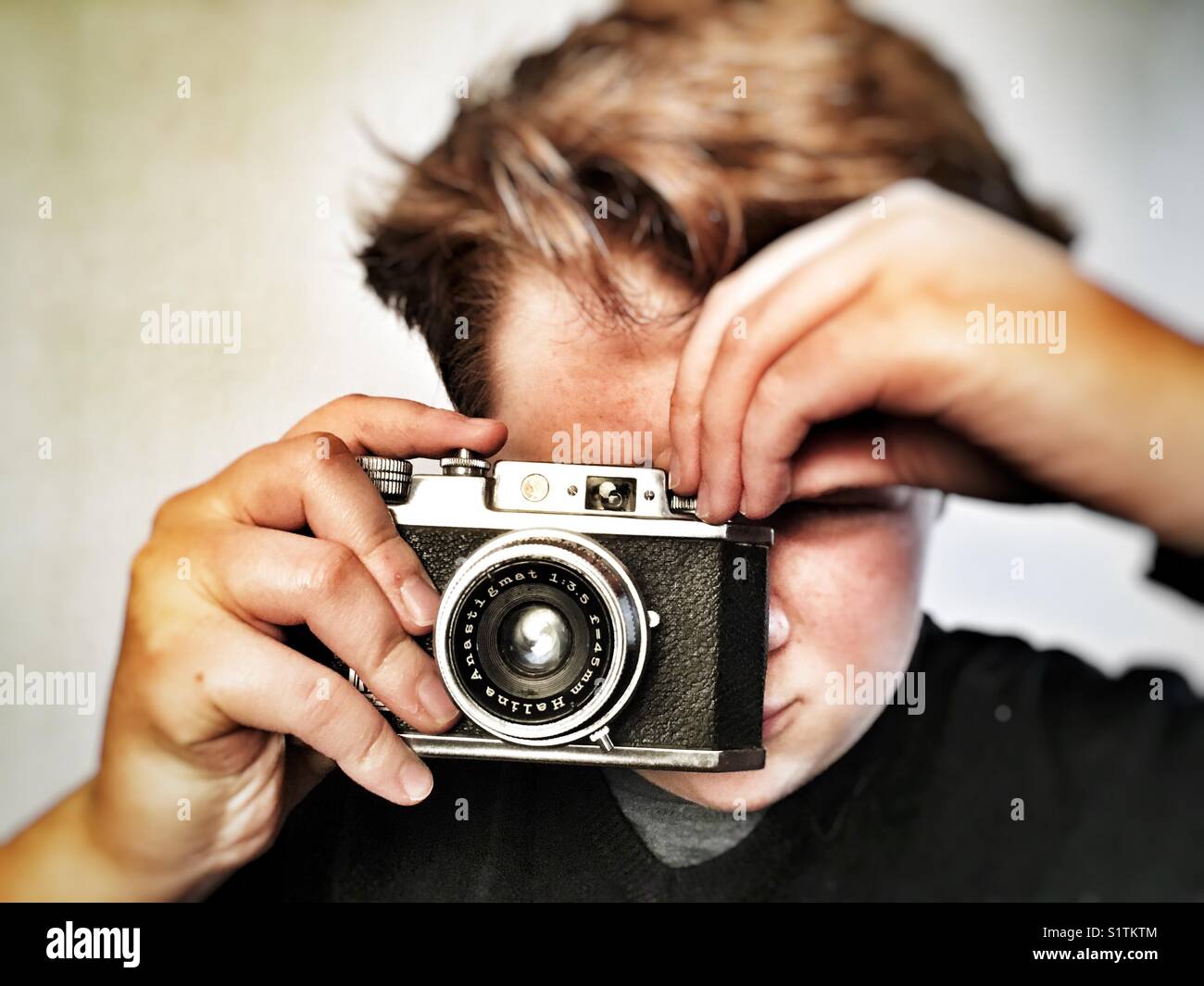 Vintage Halina camera Stock Photo - Alamy