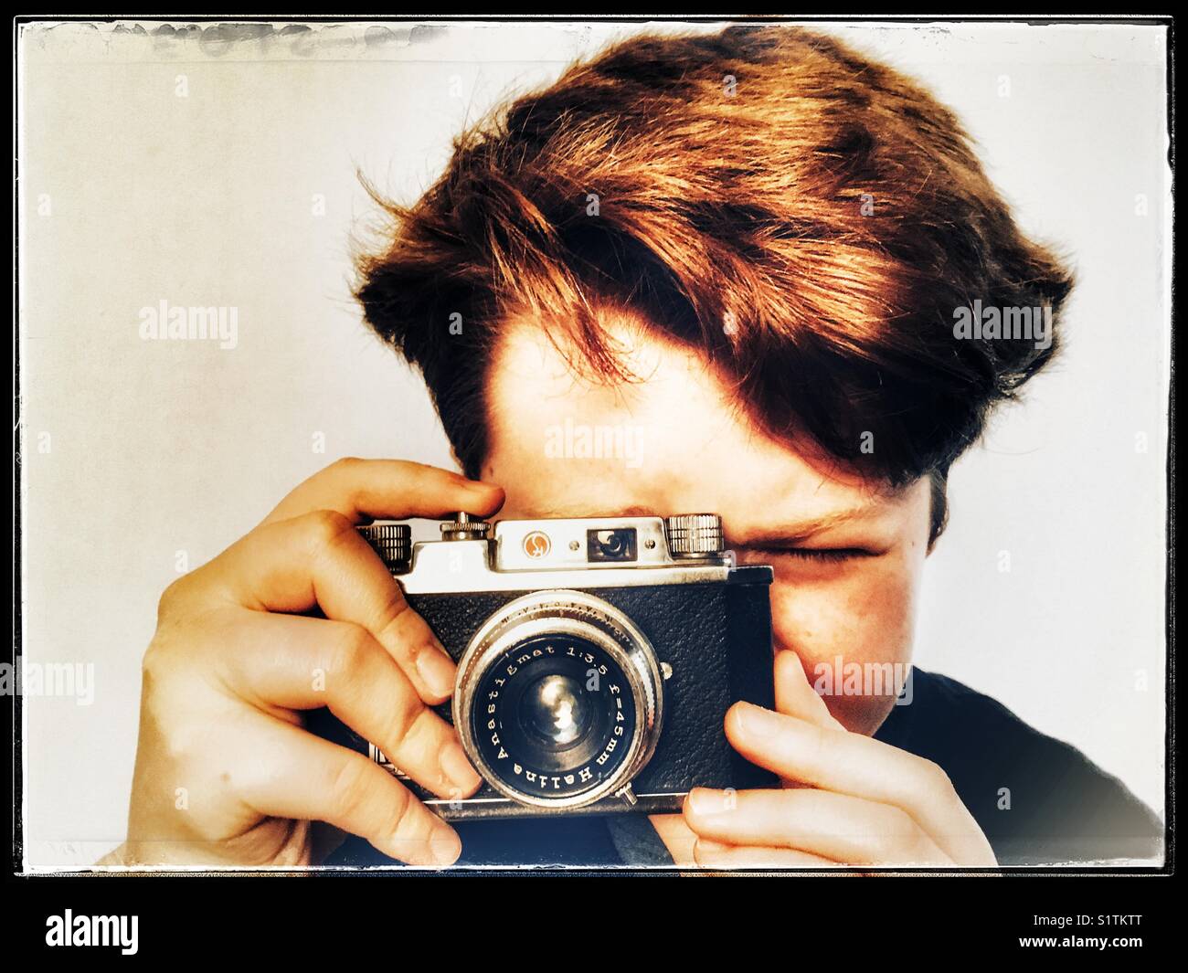 Vintage halina camera hi-res stock photography and images - Alamy