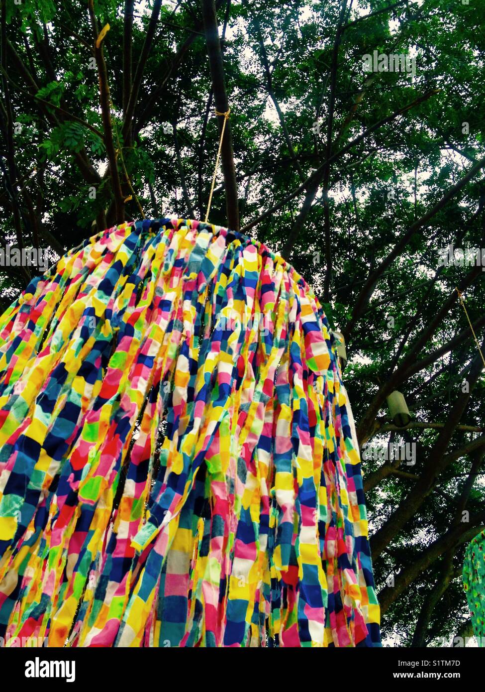 Hanging ribbons hi-res stock photography and images - Alamy