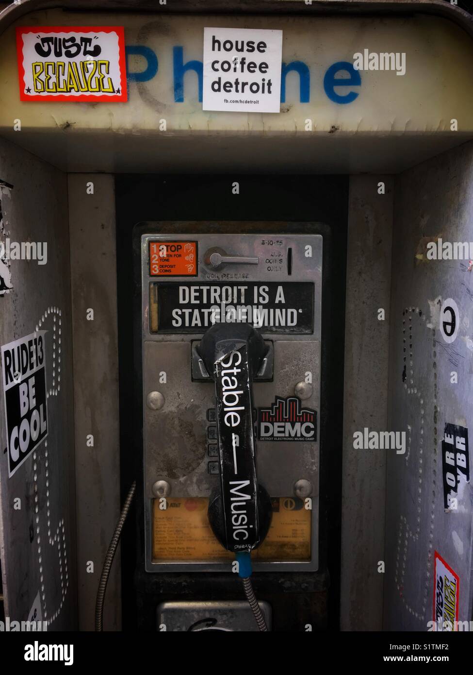 Coin phone hi-res stock photography and images - Alamy