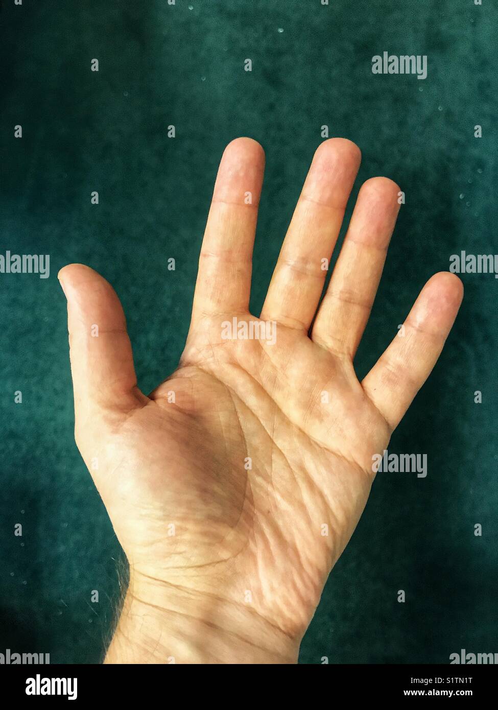 Man hand palm lines hi-res stock photography and images - Alamy