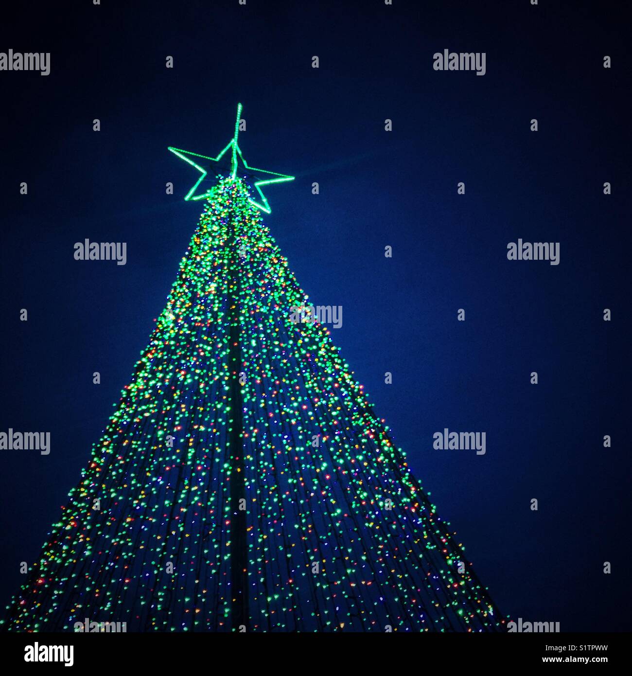 Space christmas tree hi-res stock photography and images - Alamy