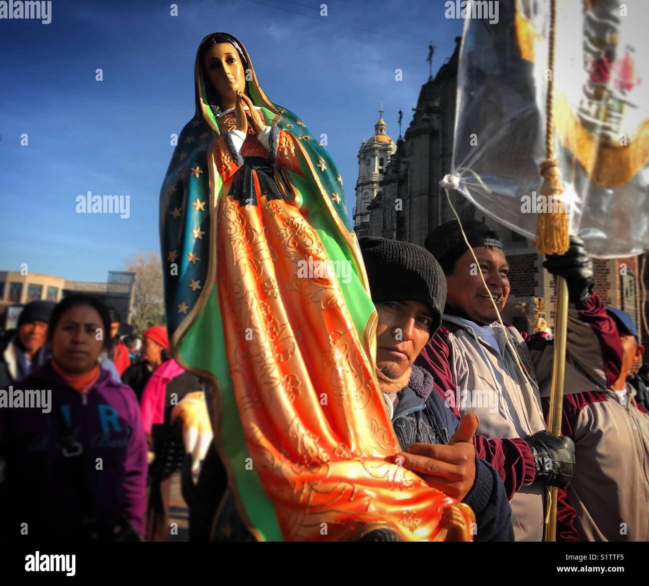 Guadalupe mexico pilgrim hi-res stock photography and images - Alamy