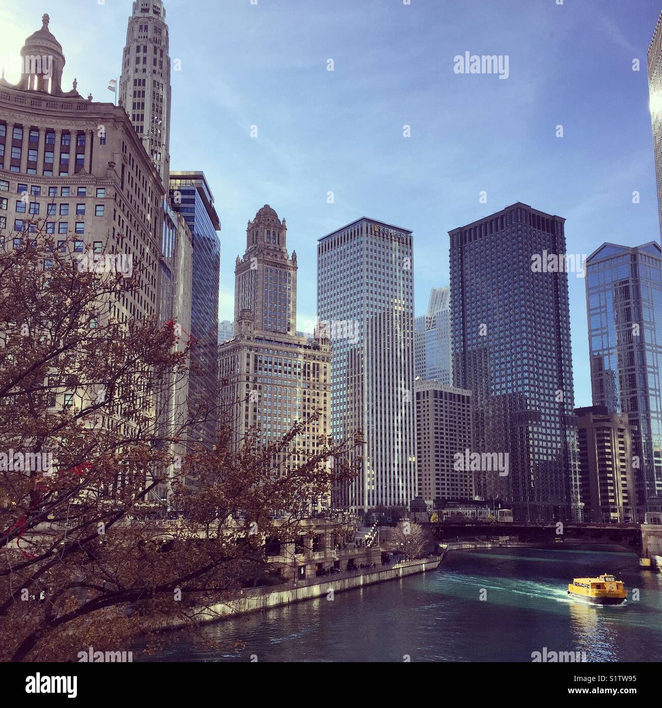 Big city autumn view hi-res stock photography and images - Alamy