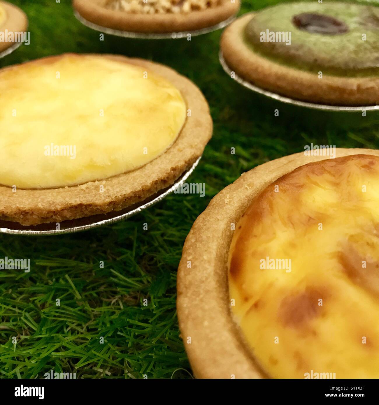 Green tea tart hi-res stock photography and images - Alamy