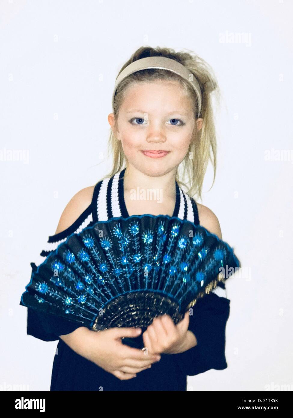Girl playing dress up hi-res stock photography and images - Alamy