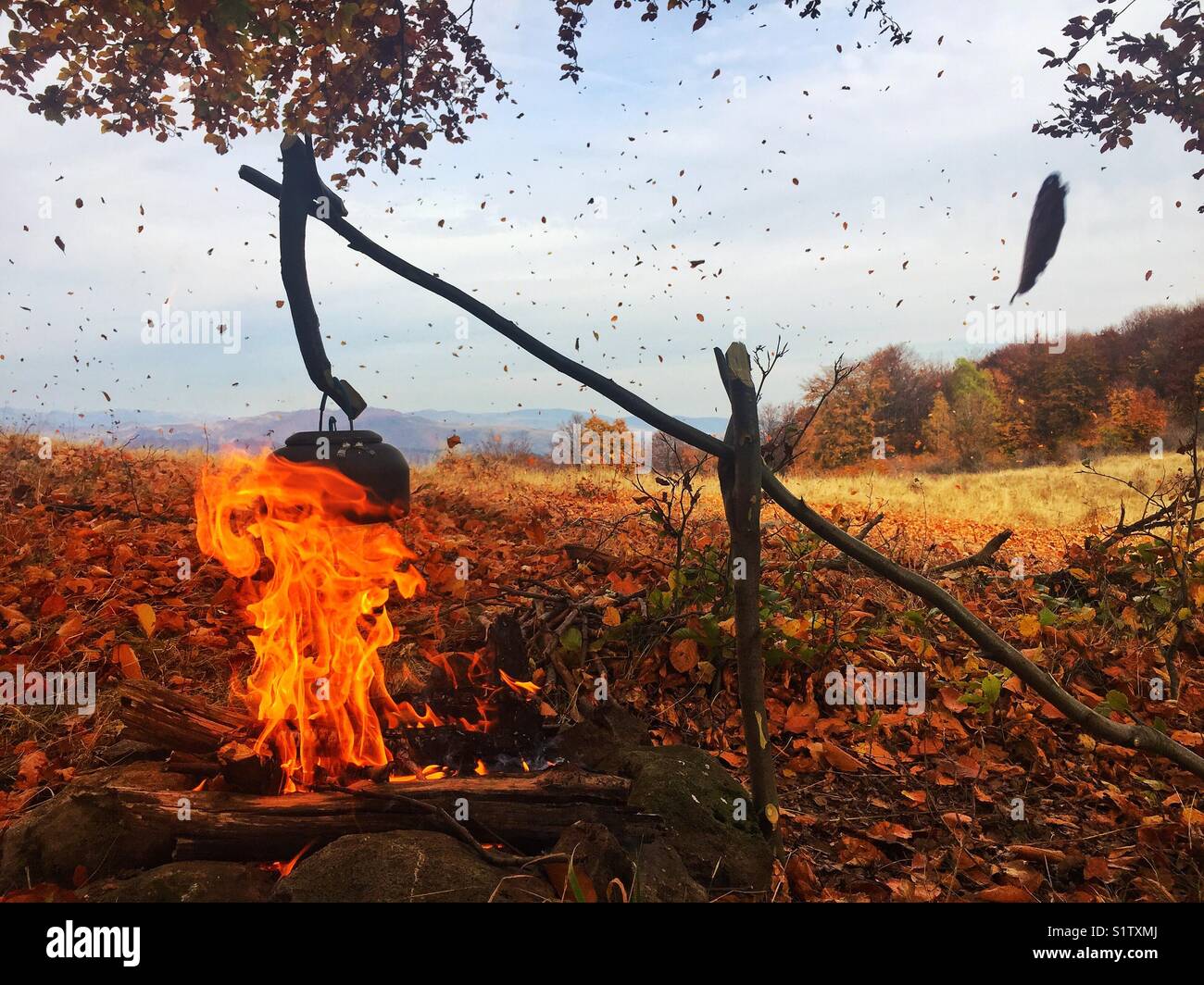 Tea fire hi-res stock photography and images - Alamy