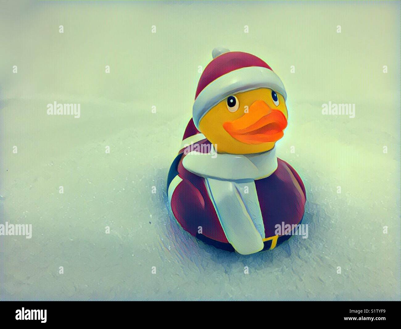 Santa toy duck hi-res stock photography and images - Alamy