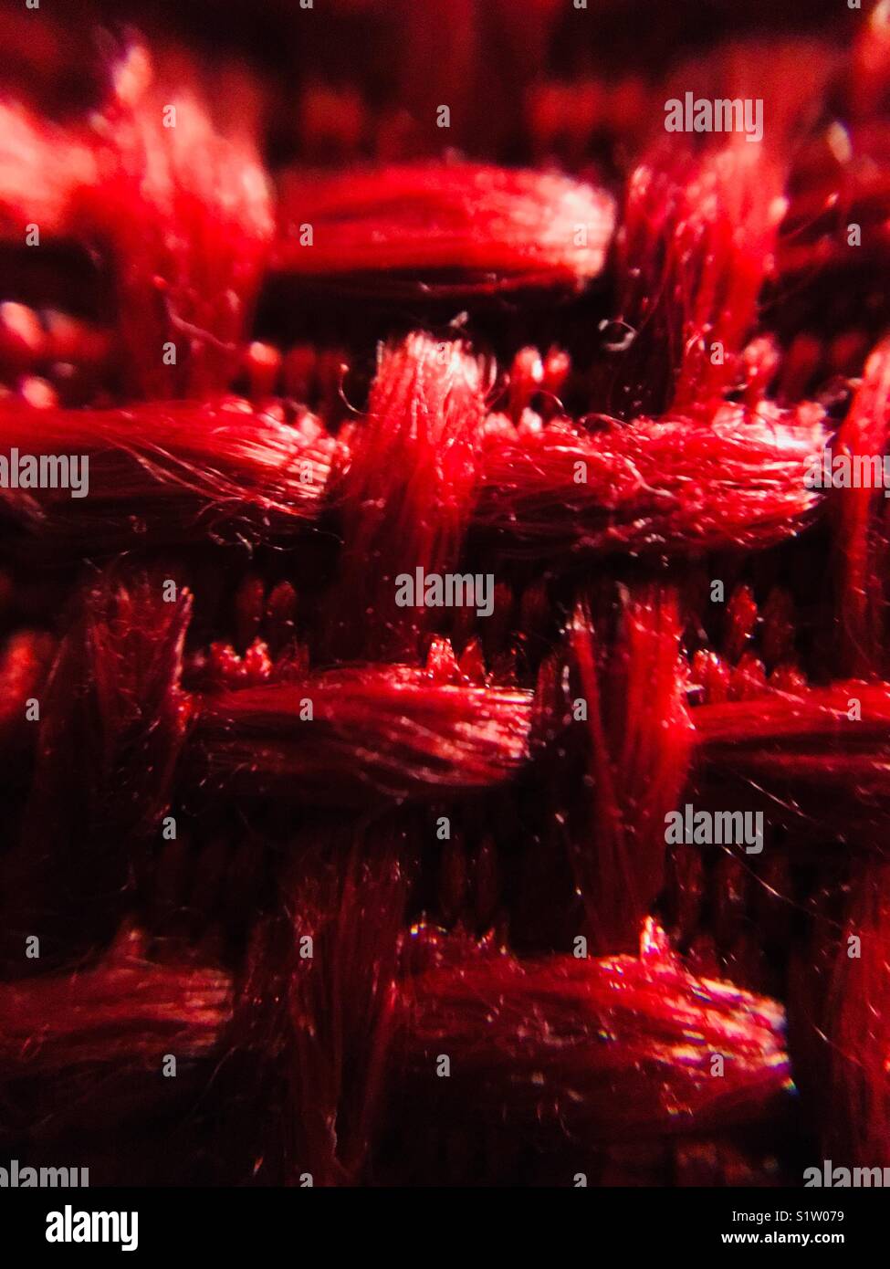 Red-knit close up Stock Photo - Alamy