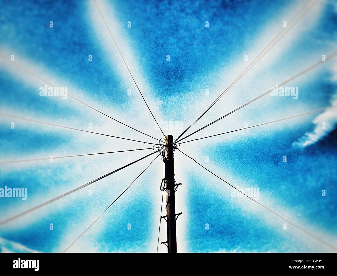 Telecom wires hi-res stock photography and images - Alamy