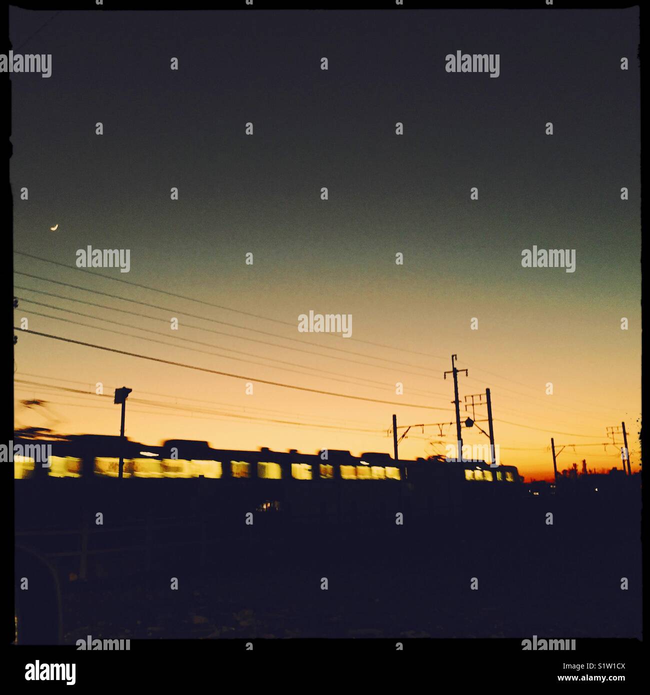 Japanese train hi-res stock photography and images - Alamy