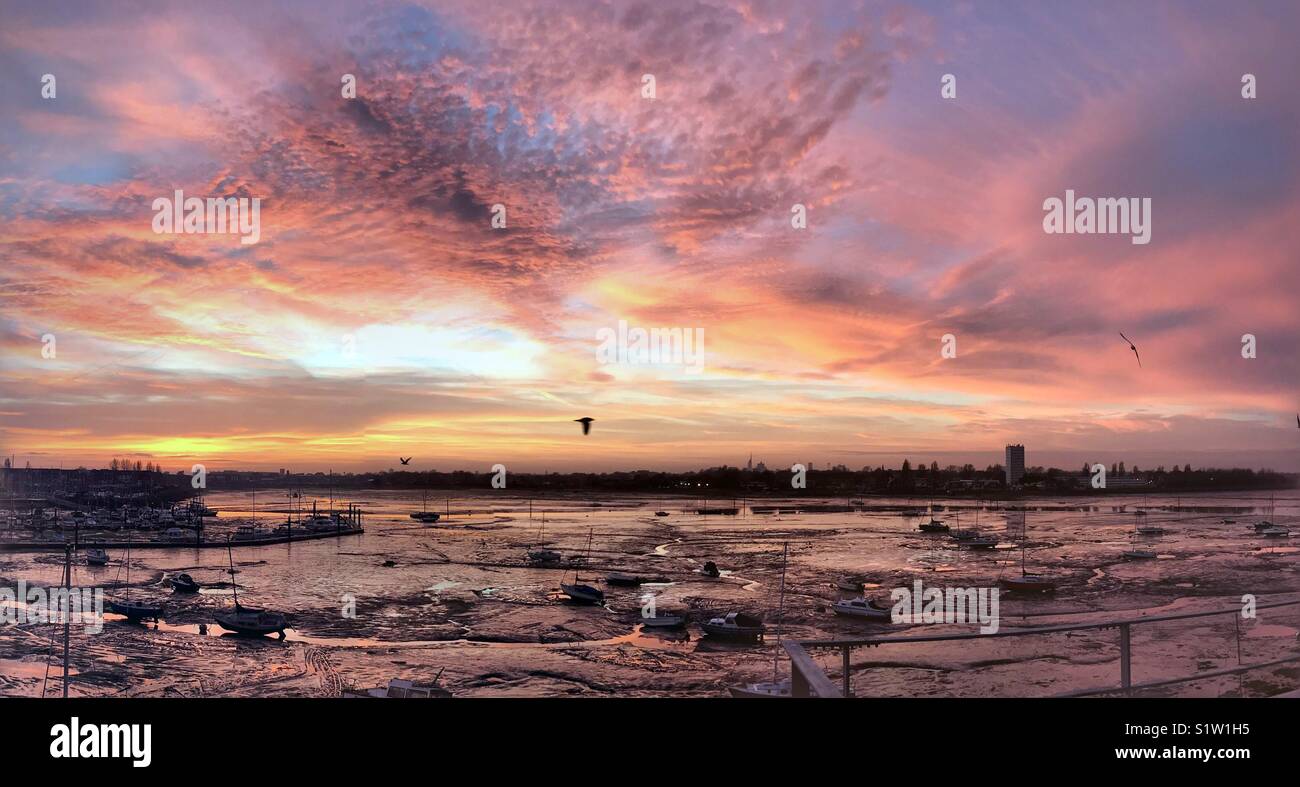 Langstone Harbour Portsmouth High Resolution Stock Photography and ...