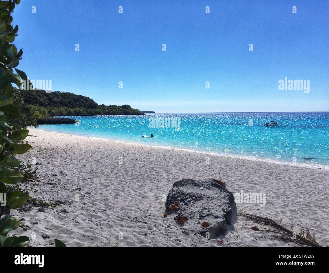 Peng beach, Lifou Island, New Caledonia, in the Southwest Pacific Stock Photo - Alamy