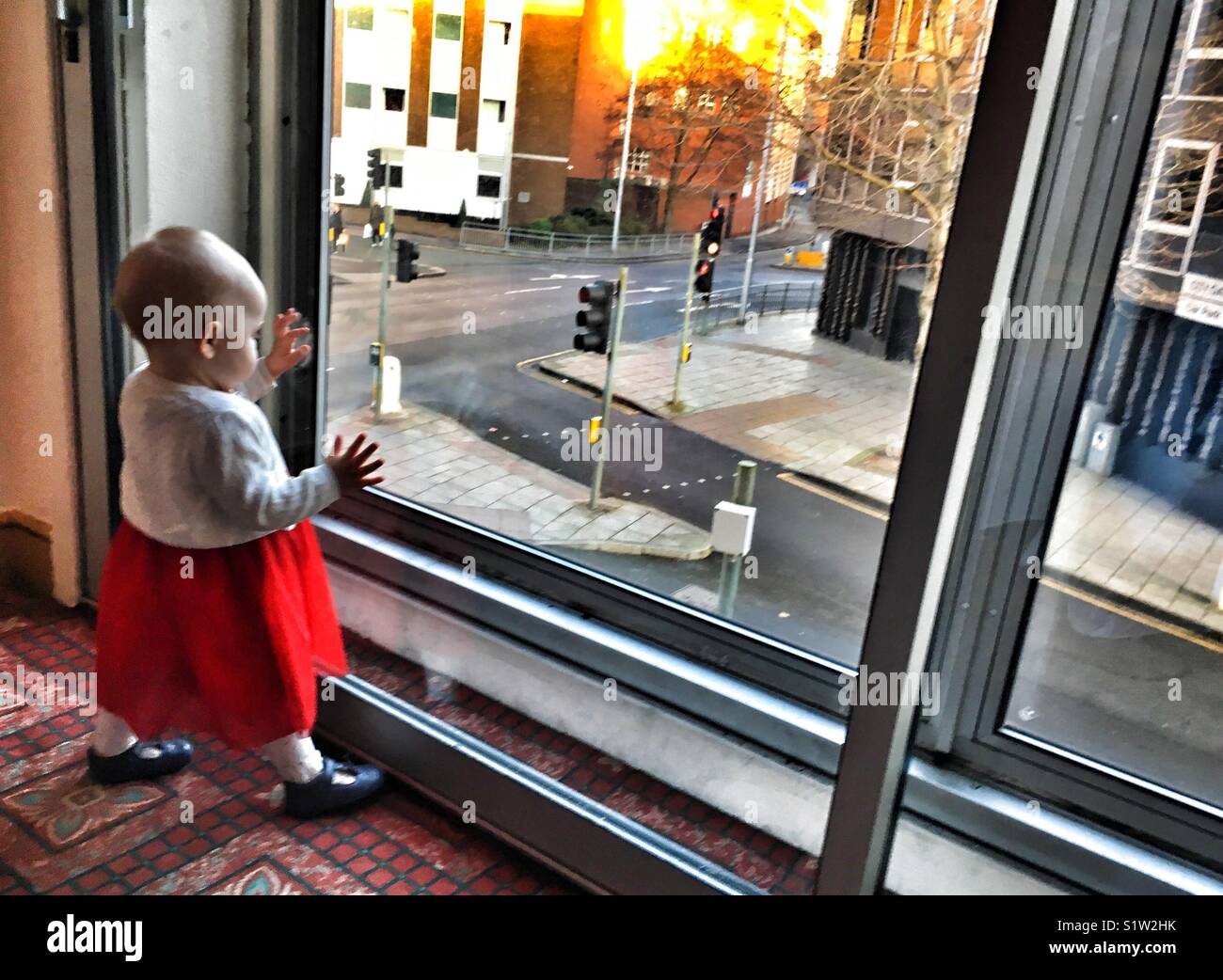 Baby window hi-res stock photography and images - Alamy