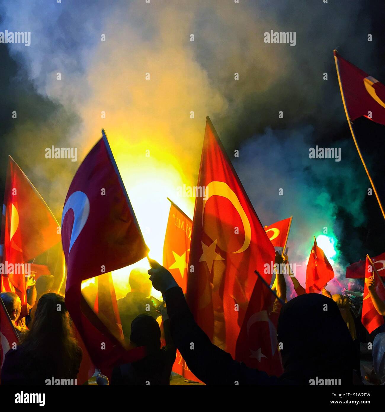 Democracy meeting in turkey Stock Photo - Alamy