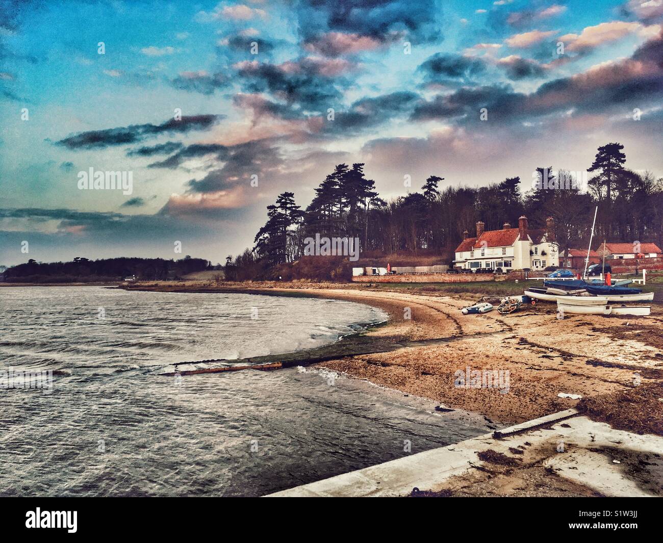 Ramsholt quay hi-res stock photography and images - Alamy