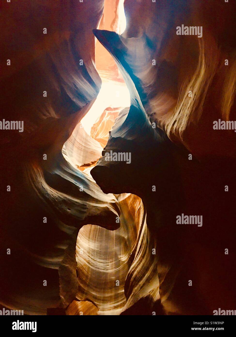 Rock formations in antelope canyon hi-res stock photography and images ...