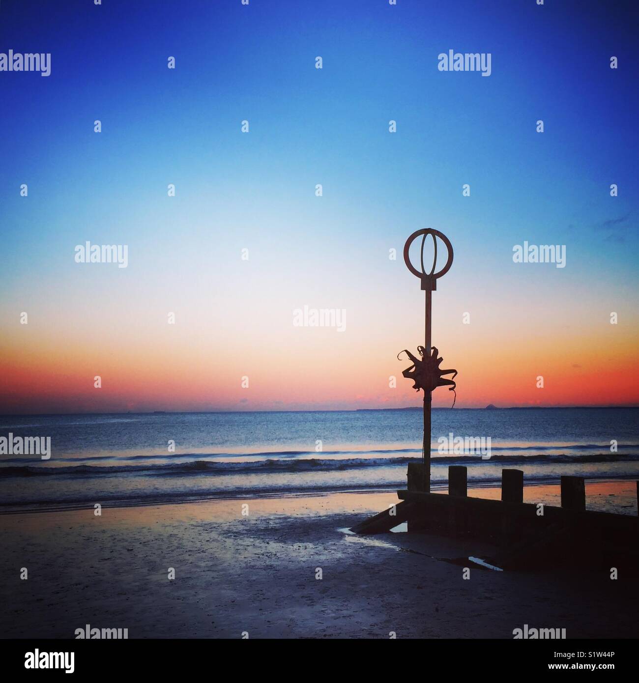 Portobello beach sunset hi-res stock photography and images - Alamy