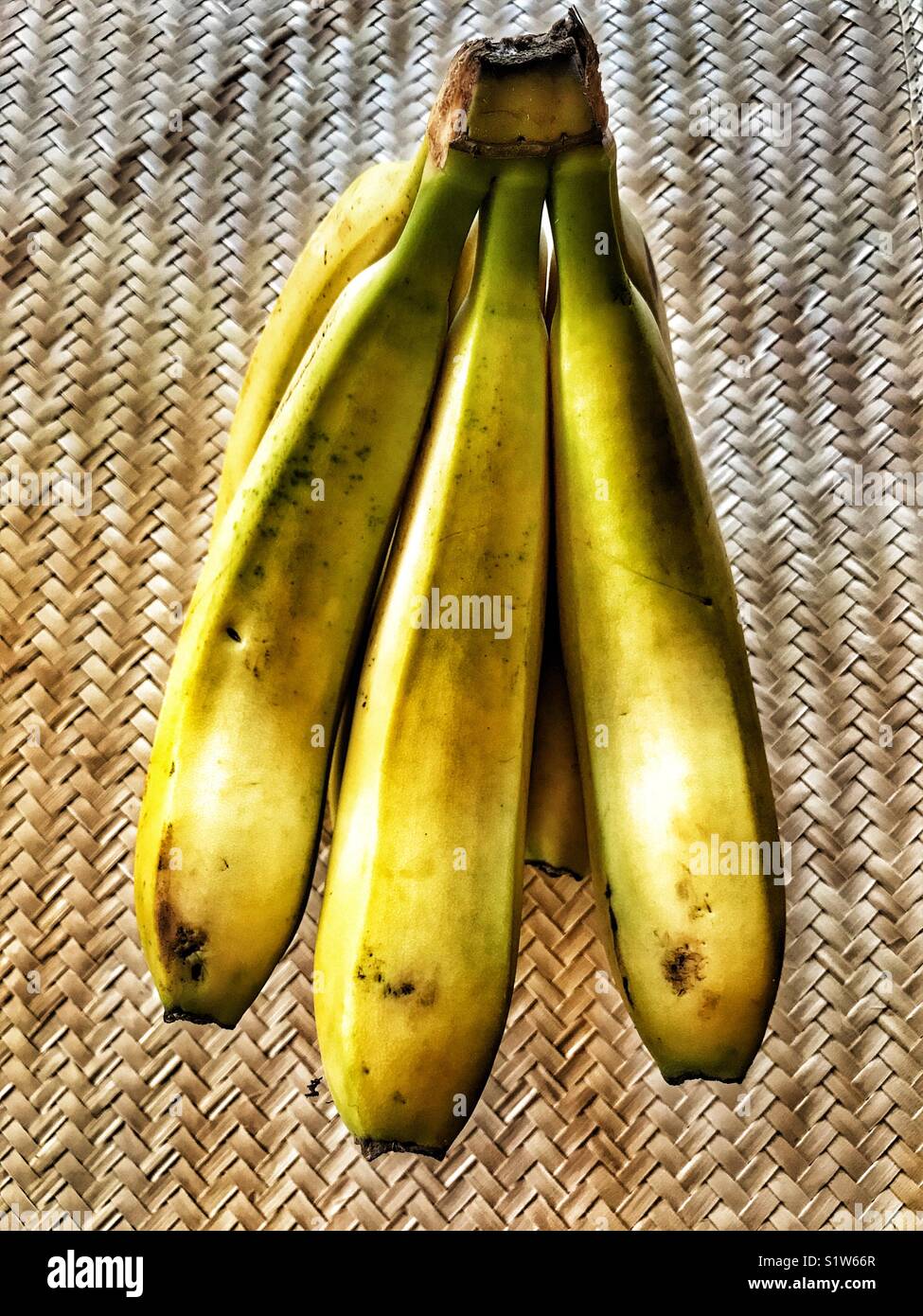 Bunch of ripe bananas Stock Photo - Alamy