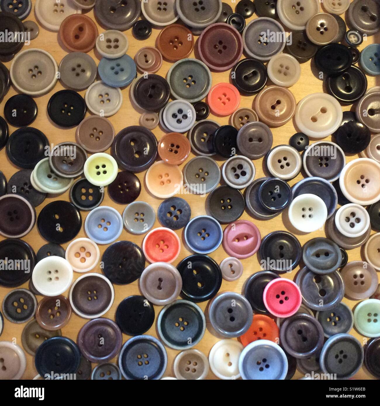 Vintage buttons collection hi-res stock photography and images - Alamy