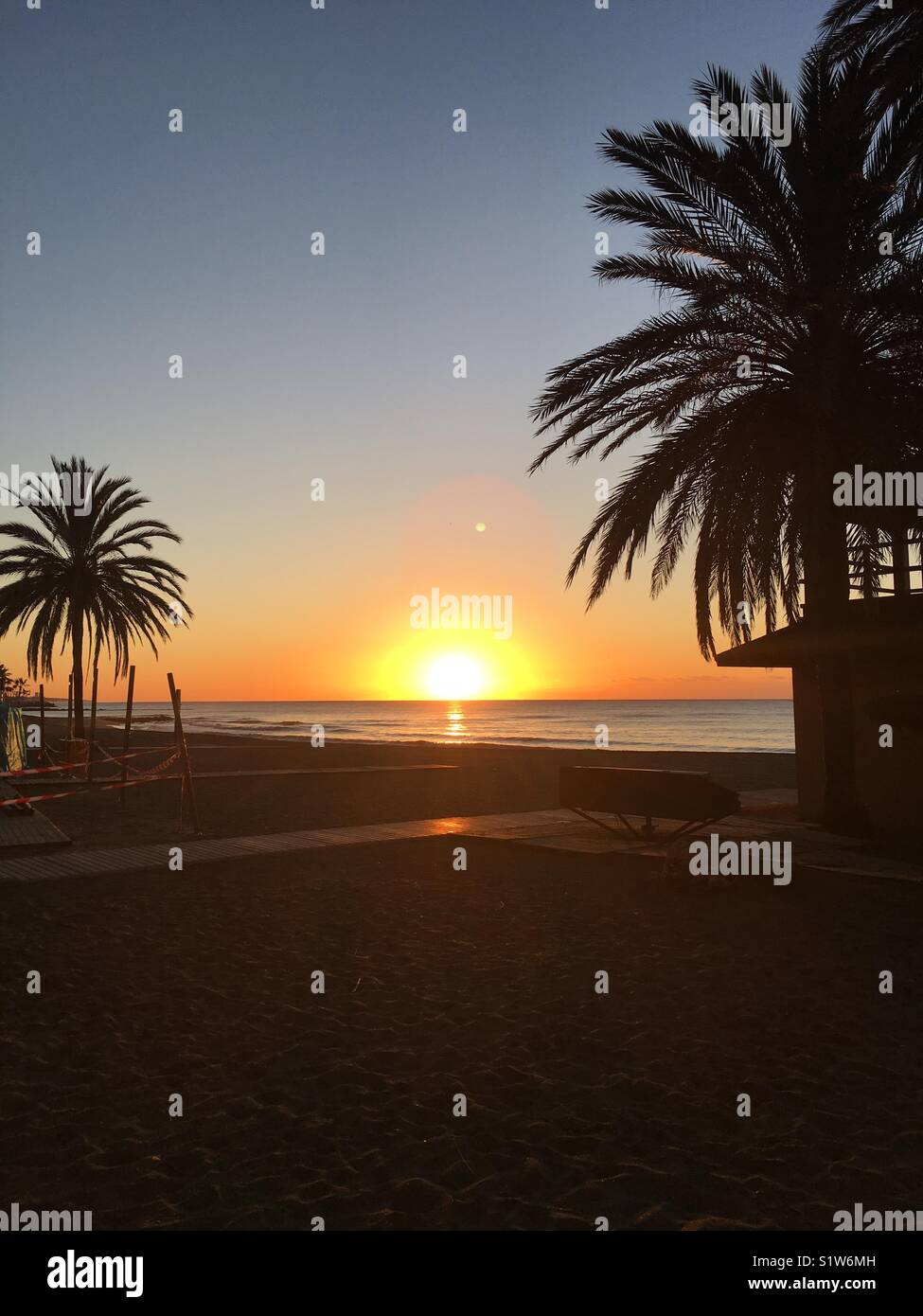 Marbella sunset hi-res stock photography and images - Alamy