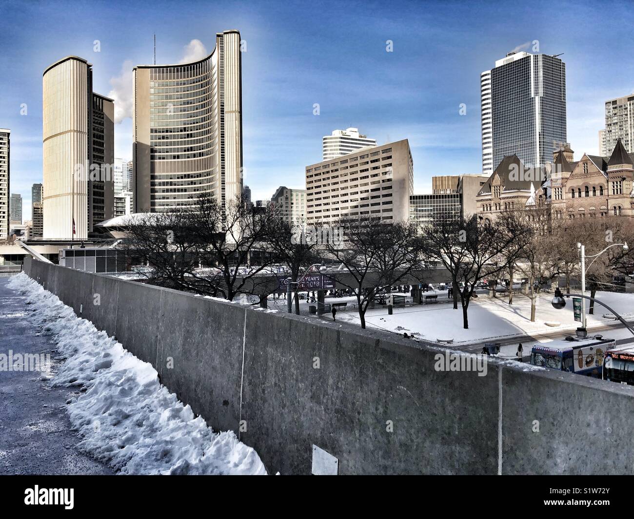 Toronto in the winter hi-res stock photography and images - Alamy