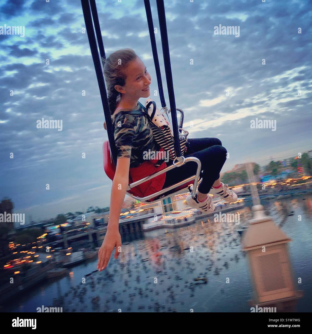 Swing and smile hi-res stock photography and images - Alamy