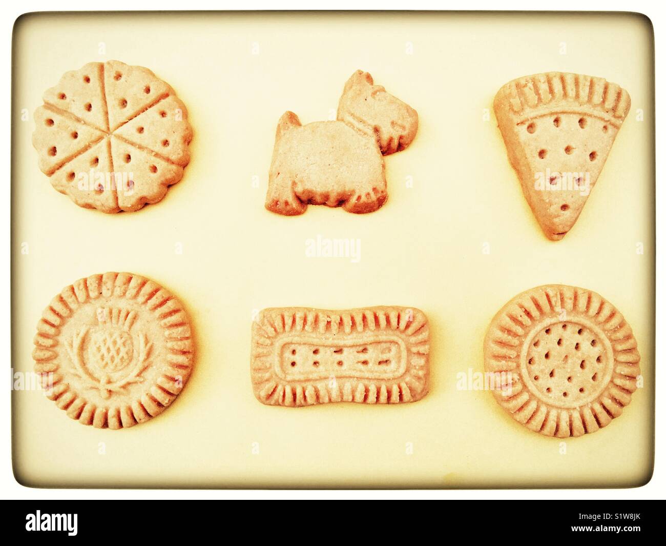 All butter Highland shortbread selection Stock Photo - Alamy