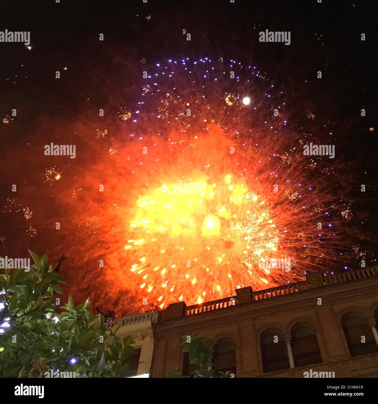 Warm fireworks hi-res stock photography and images - Alamy