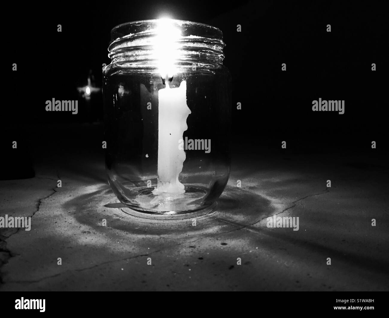 Candle shadow hi-res stock photography and images - Alamy