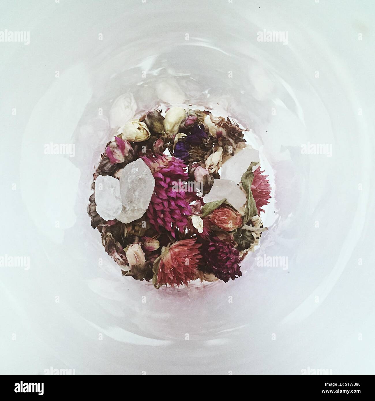 Chinese Floral Tea Stock Photo - Alamy