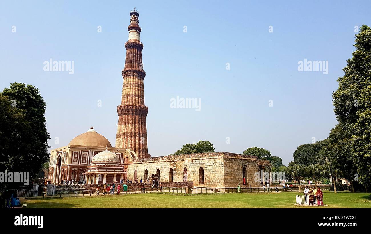 Beautiful Landscape of Qutub minar compound a unesco world heritage ...