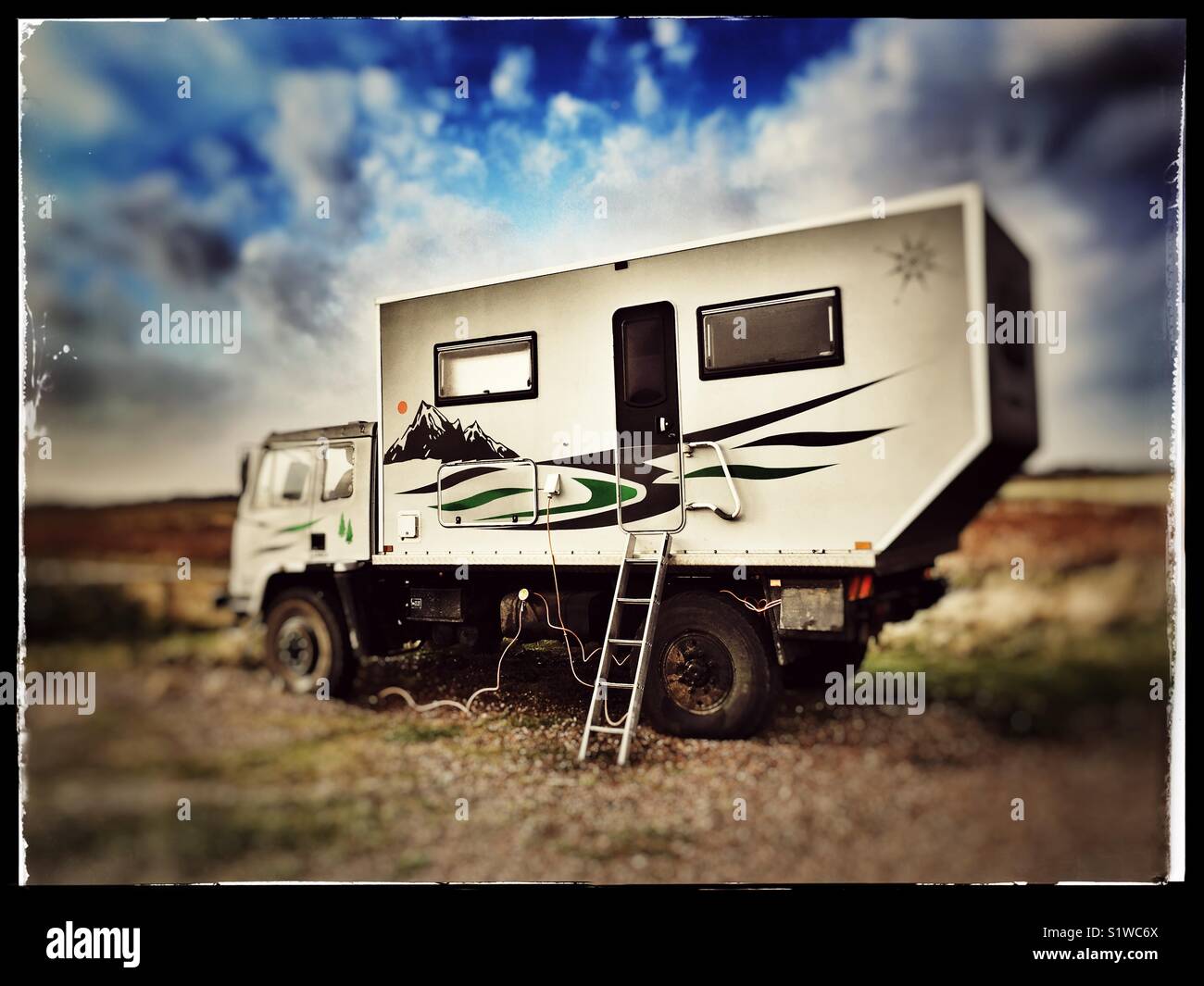 Lorry converted into home hi-res stock photography and images - Alamy