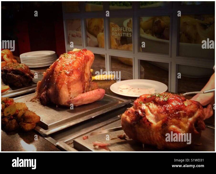 Carvery meat hi-res stock photography and images - Alamy