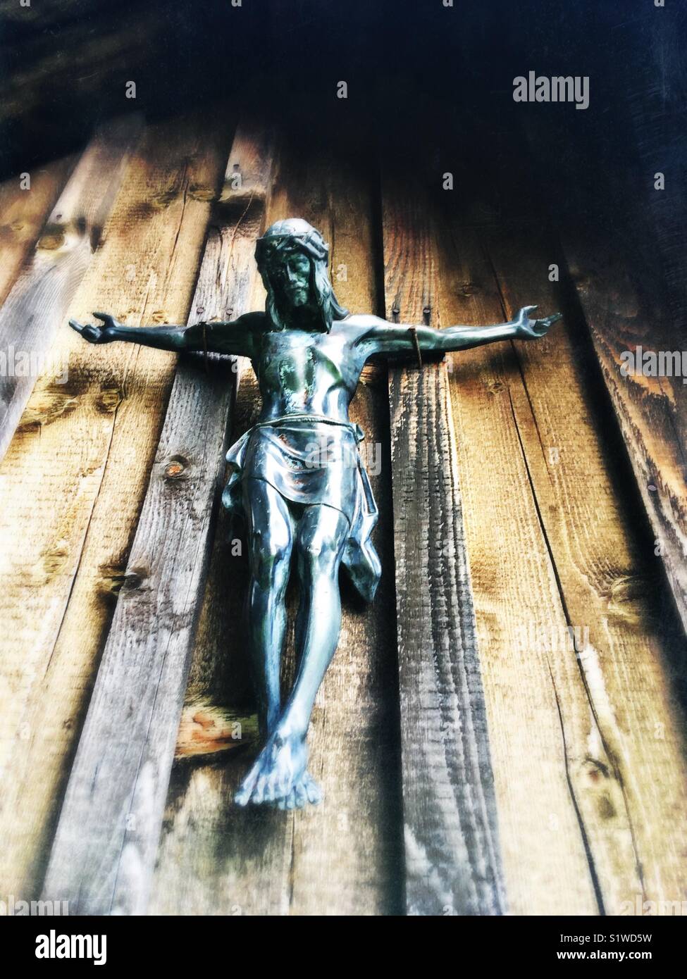 Jesus metal statue hi-res stock photography and images - Alamy