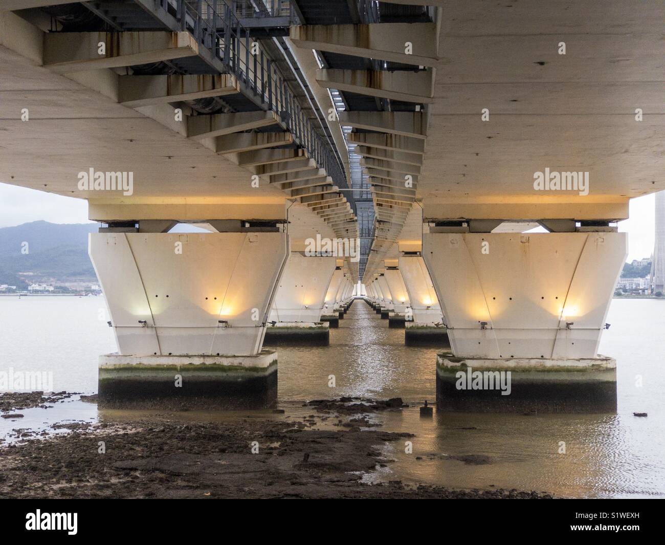 Sai wan Bridge at Day,Macau Stock Photo - Alamy